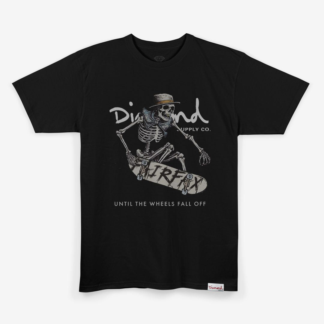 Camiseta Diamond Supply - SKULL TAIL GRAB TEE - BLACK – Dreamin Shop BR