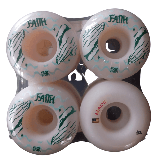 Roda Faith Wheels Wave 52mm 100a – Dreamin' Skate Brasil